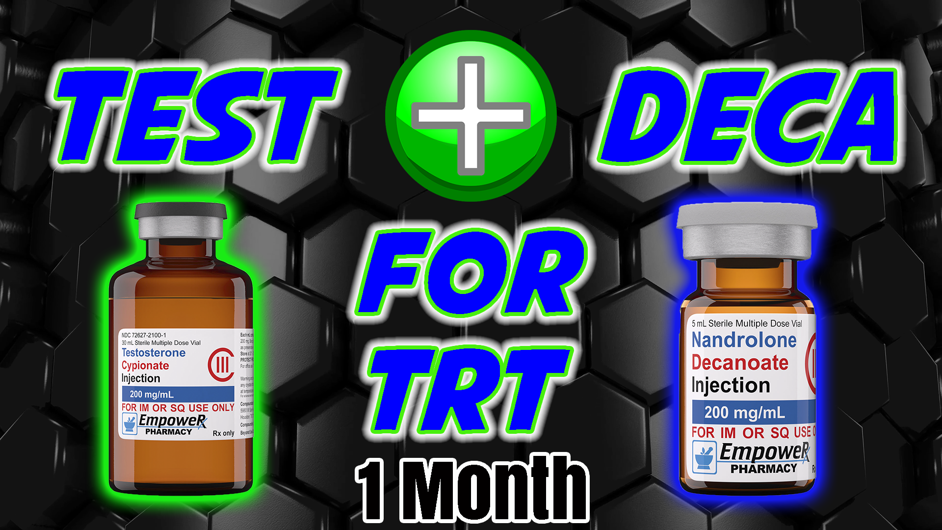 Test and Deca for TRT, Month 1 Benefits | Adding Nandrolone Decanoate ...