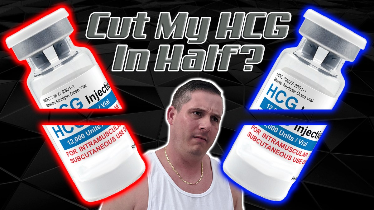 Lowering HCG Dose on TRT | Low Dose HCG for TRT | Lowering HCG Sides | HCG Small Dose | HCG ...