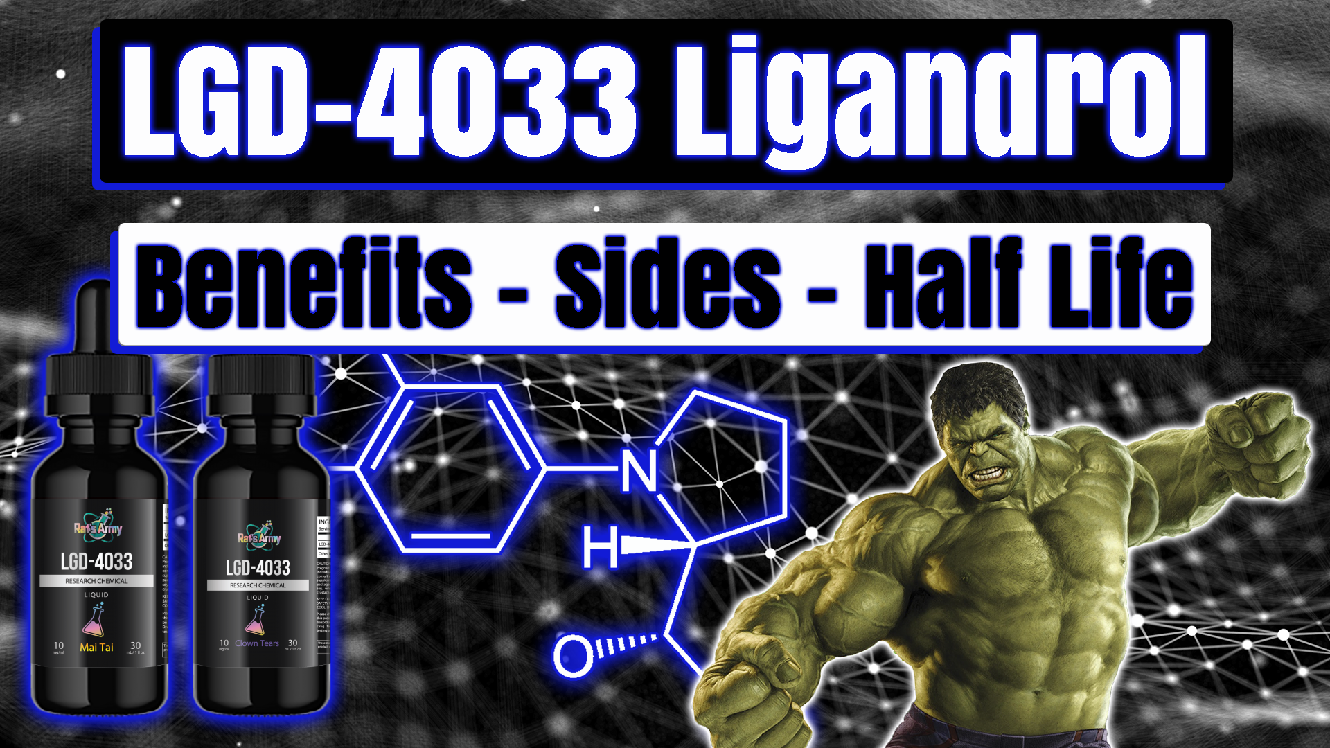 LGD-4033 Ligandrol – Benefits, Sides & Half Life | Bulking / Mass SARM ...